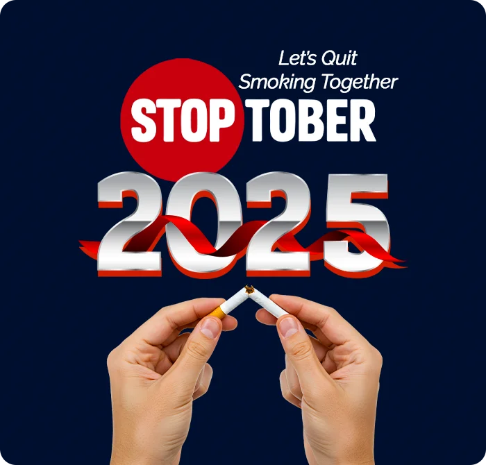 Join Stoptober 2025 – Let’s Quit Smoking Together This October