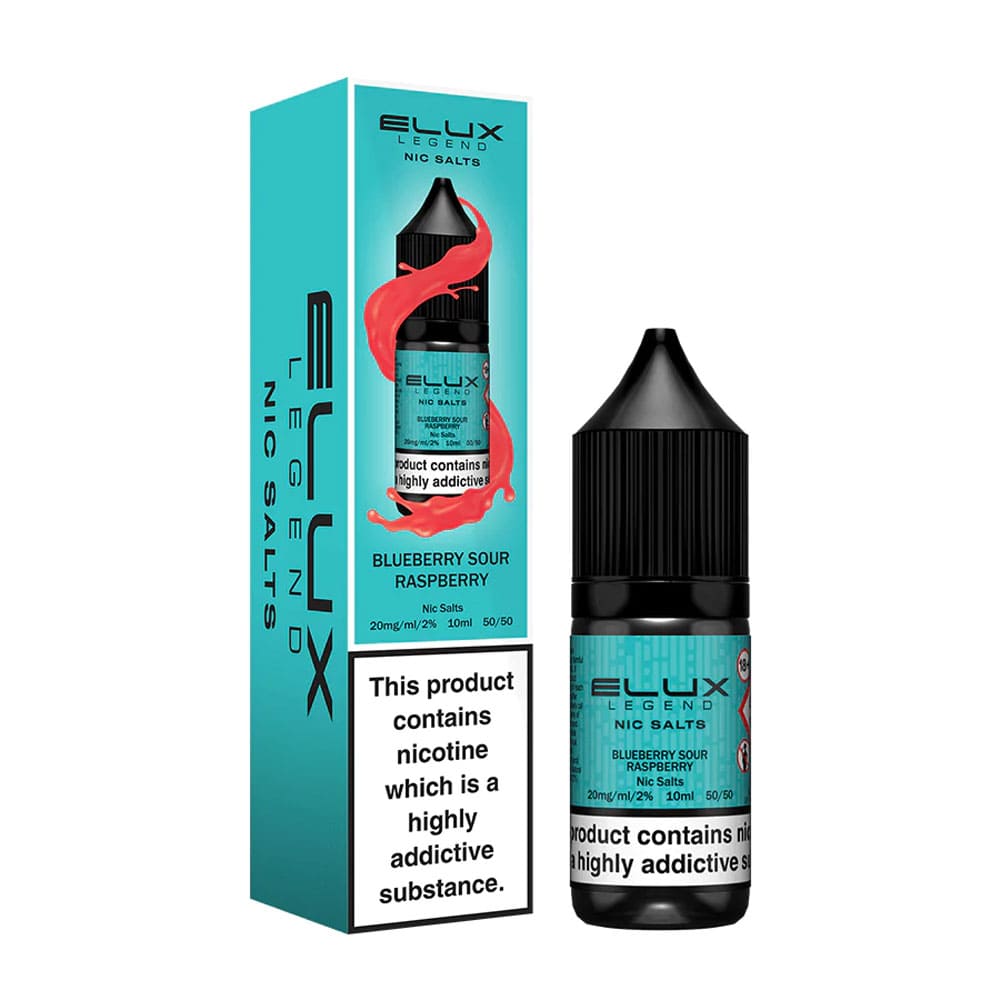 Blueberry Sour Raspberry Elux Legend 10ml Nic Salt E Liquid