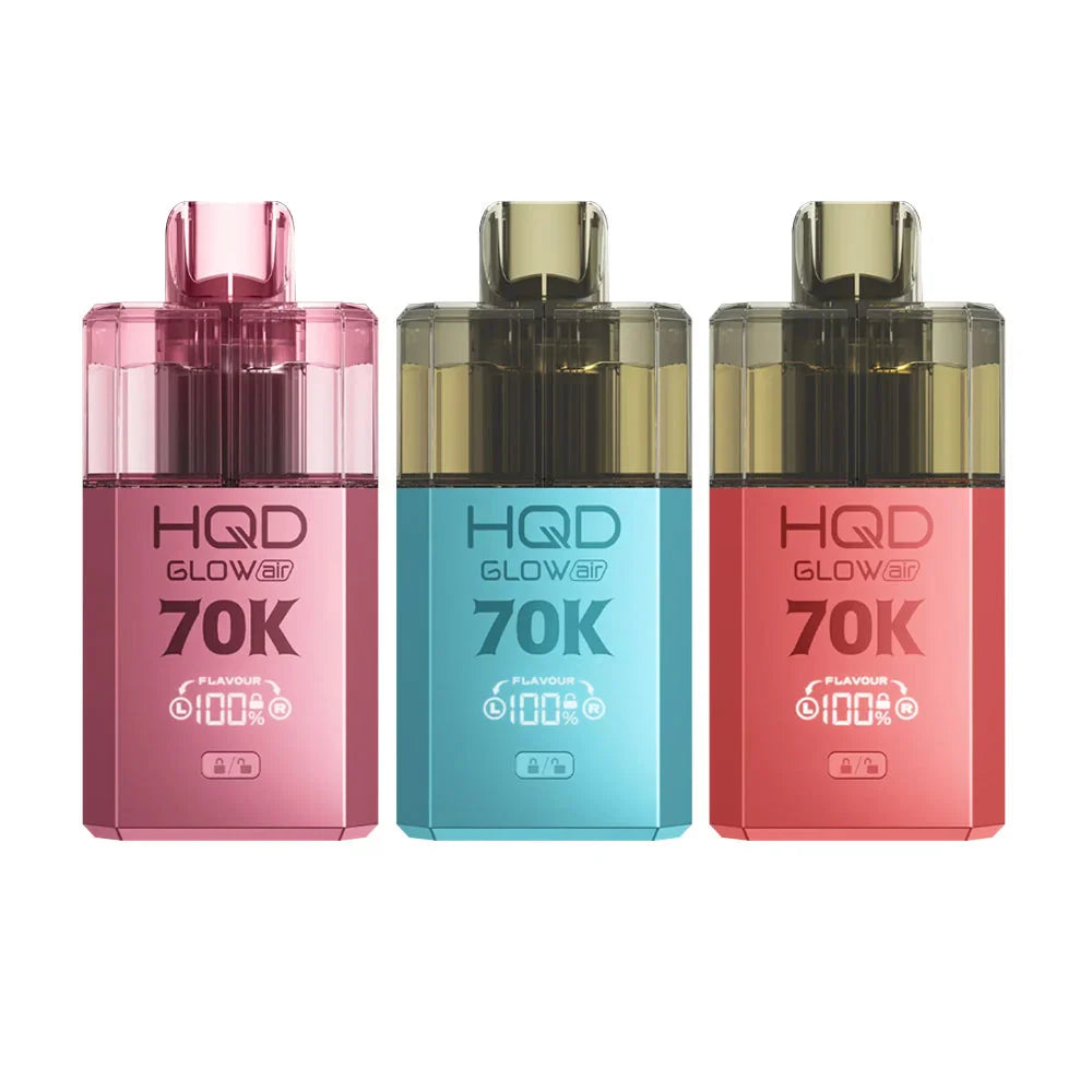 HQD Glow Air 70K 4-in-1 Prefilled Pod Kit